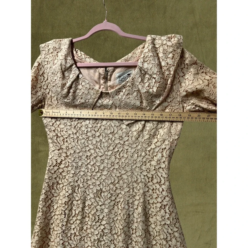 Leslie Fay | Dresses | Vintage 95s Leslie Fay Original Lace Cocktail ...